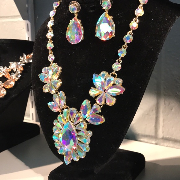 Jewelry | Rainbow Necklace Set | Poshmark